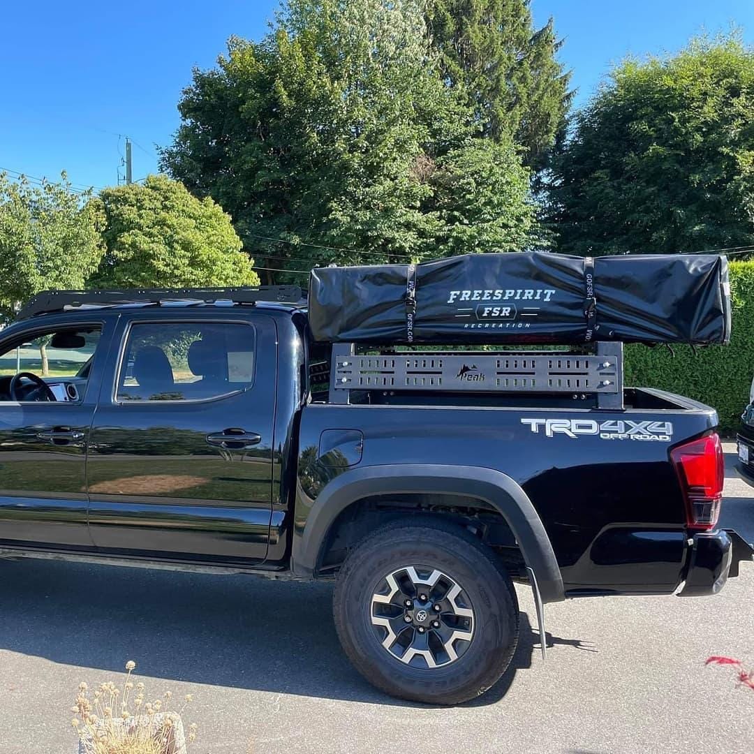 Universal Mid Size Low Profile Bed Rack. Toyota Tacoma, Ford Ranger ...