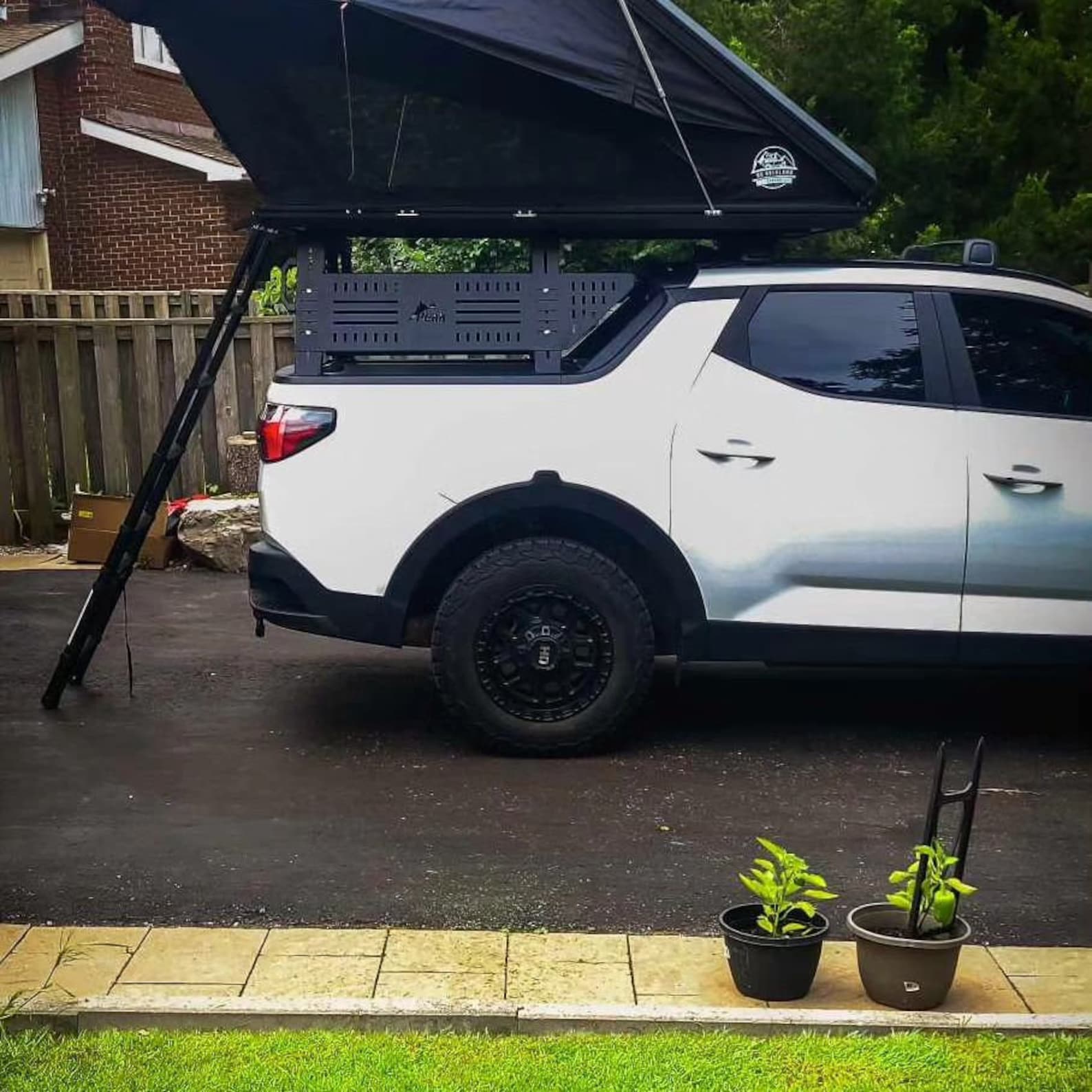 2022-2025 Hyundai Santa Cruz Bed Rack - Overland - Camping - Work ...