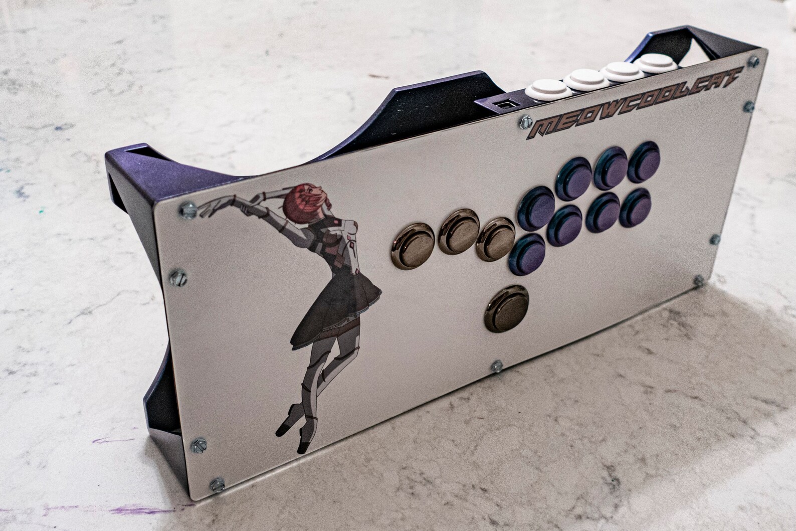 Stl-files - 3D Printed Fight Stick - Praetorian Optio - Hitbox ...