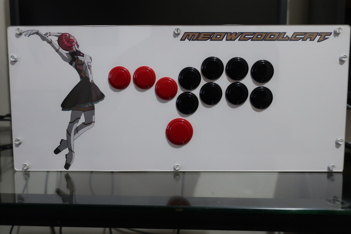 3D Printed Fight Stick - Praetorian Classic - Hitbox Compatible Case ...