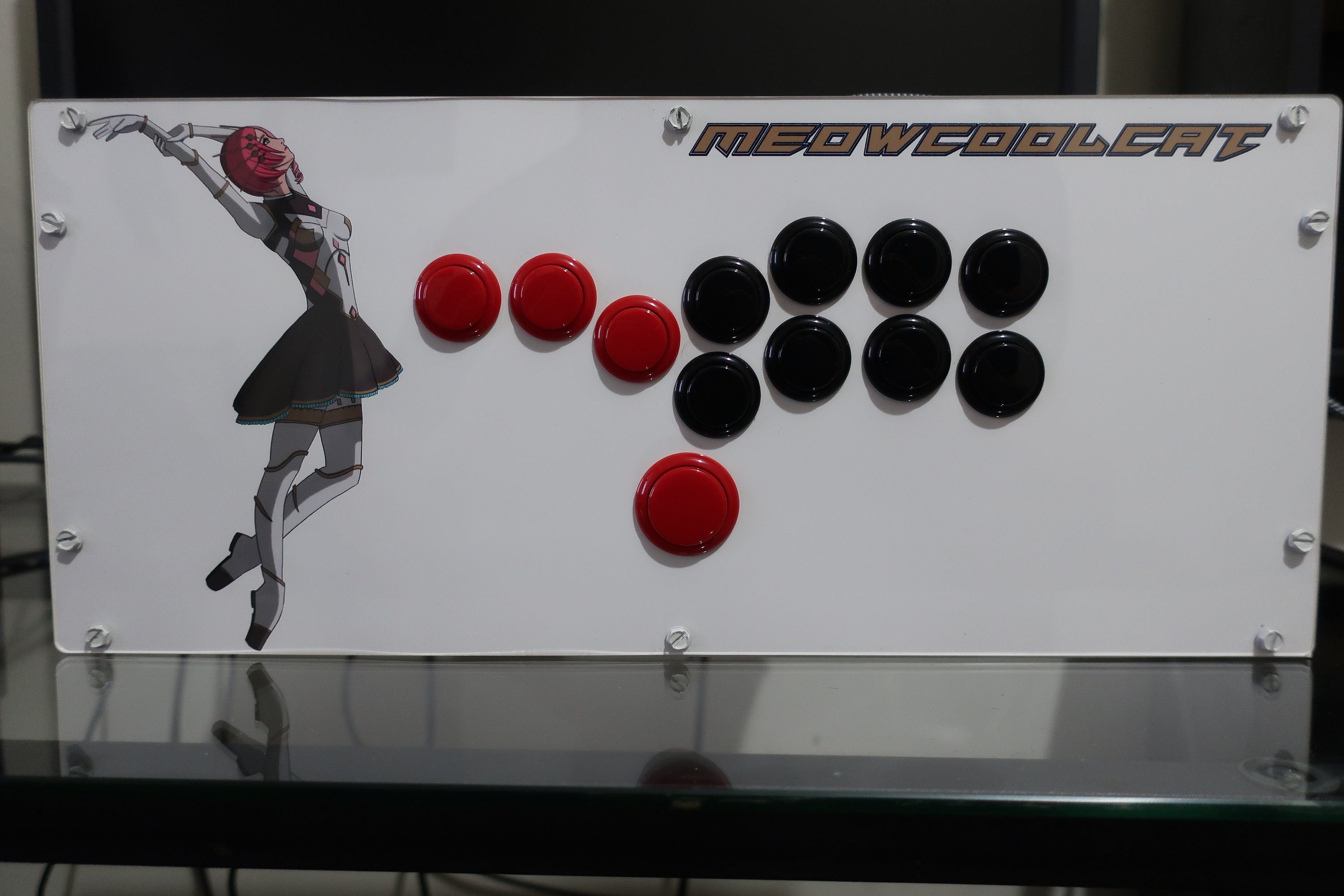 3D Printed Fight Stick - Praetorian Classic - Hitbox Compatible Case ...