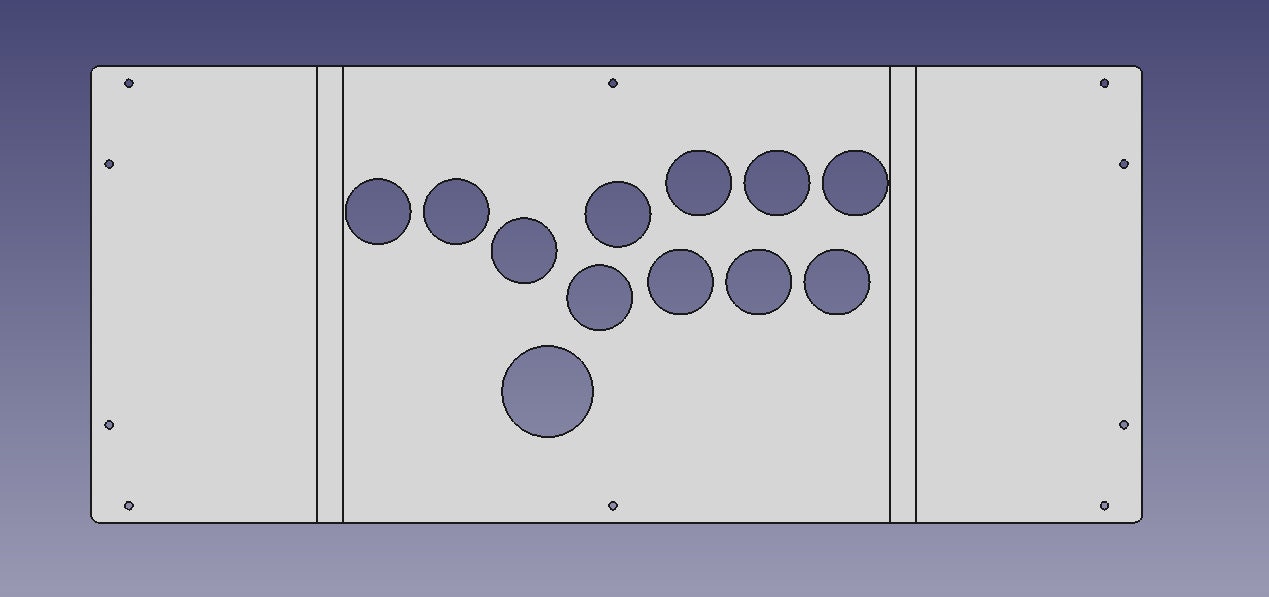 Hitbox 3D Printed Top Panel PHYSICAL PRINT - Etsy