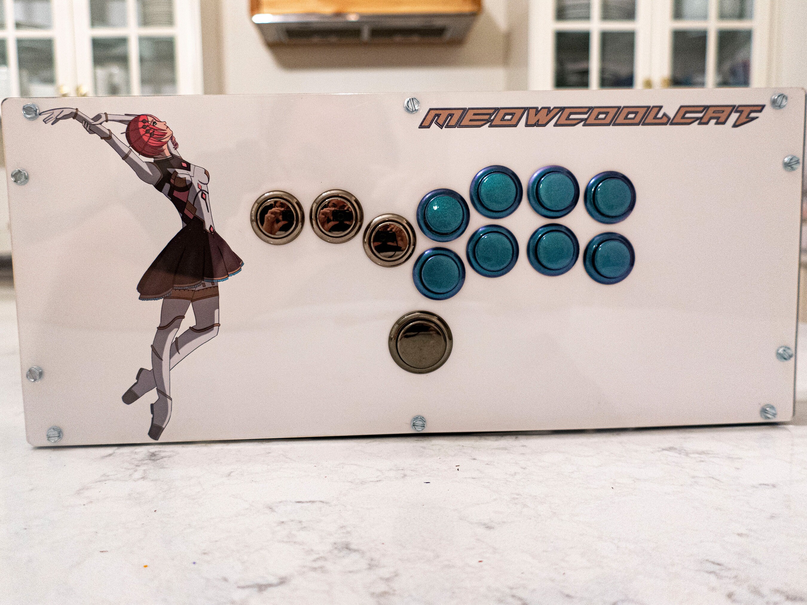 Stl-files - 3D Printed Fight Stick - Praetorian Optio - Hitbox ...