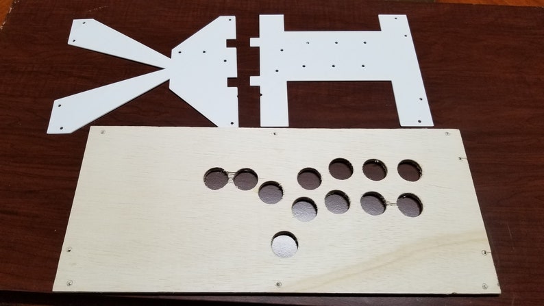 3D Printed Hitbox Button Pattern Drill Guide - DIGITAL FILES - Etsy