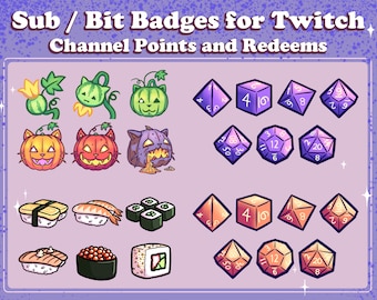 Custom Twitch Badges | Etsy