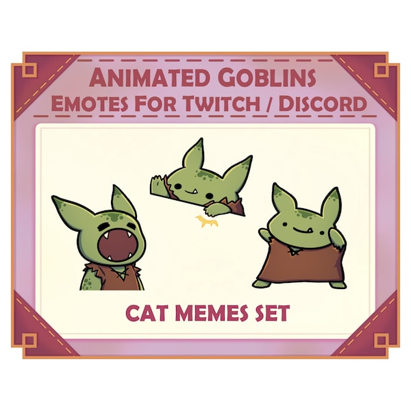 Goblin Cat Art - Etsy