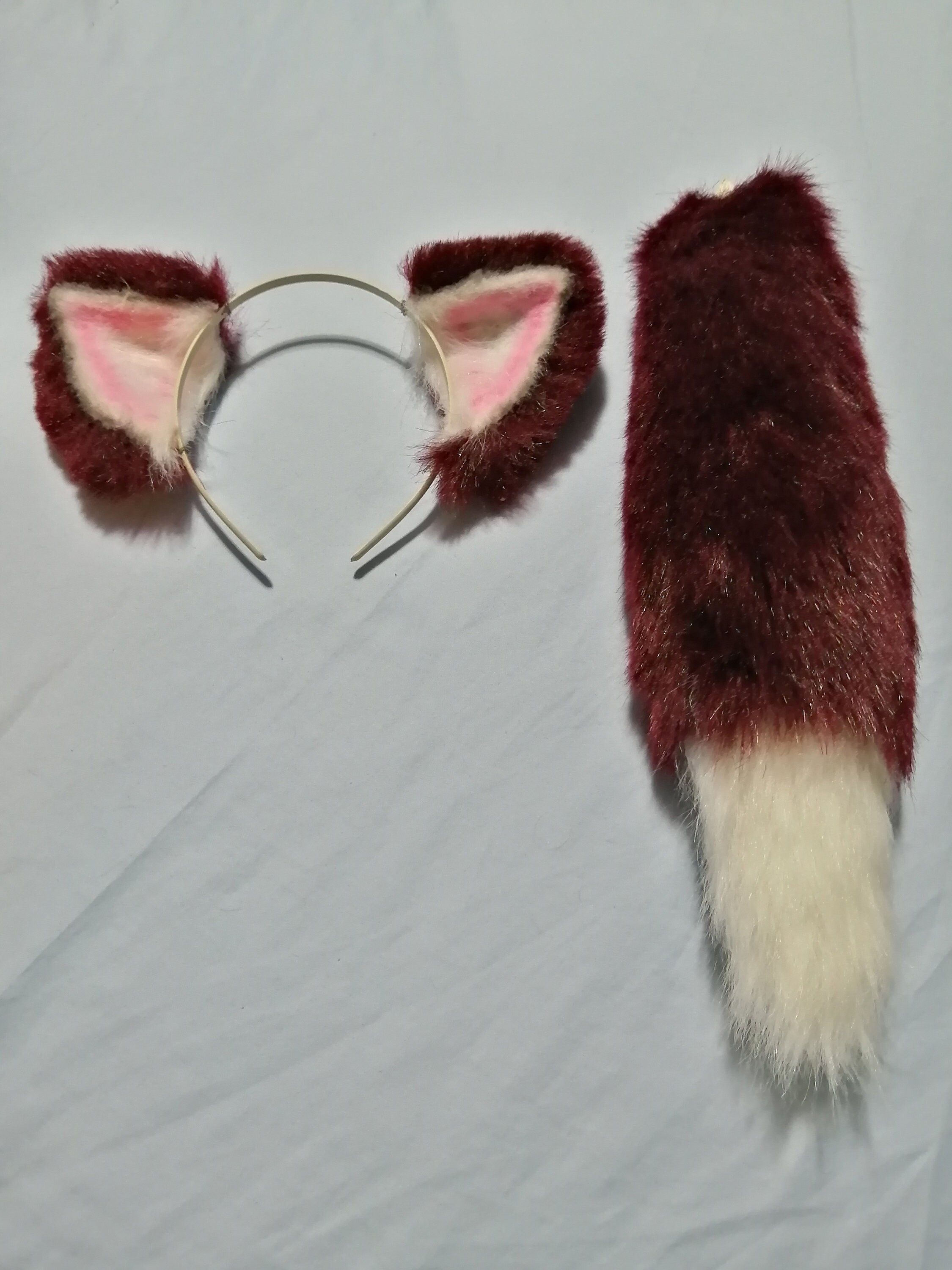 Fluffy Cat Ears With Cat Tail Kitten Cosplay Ears Cat Ear - Etsy