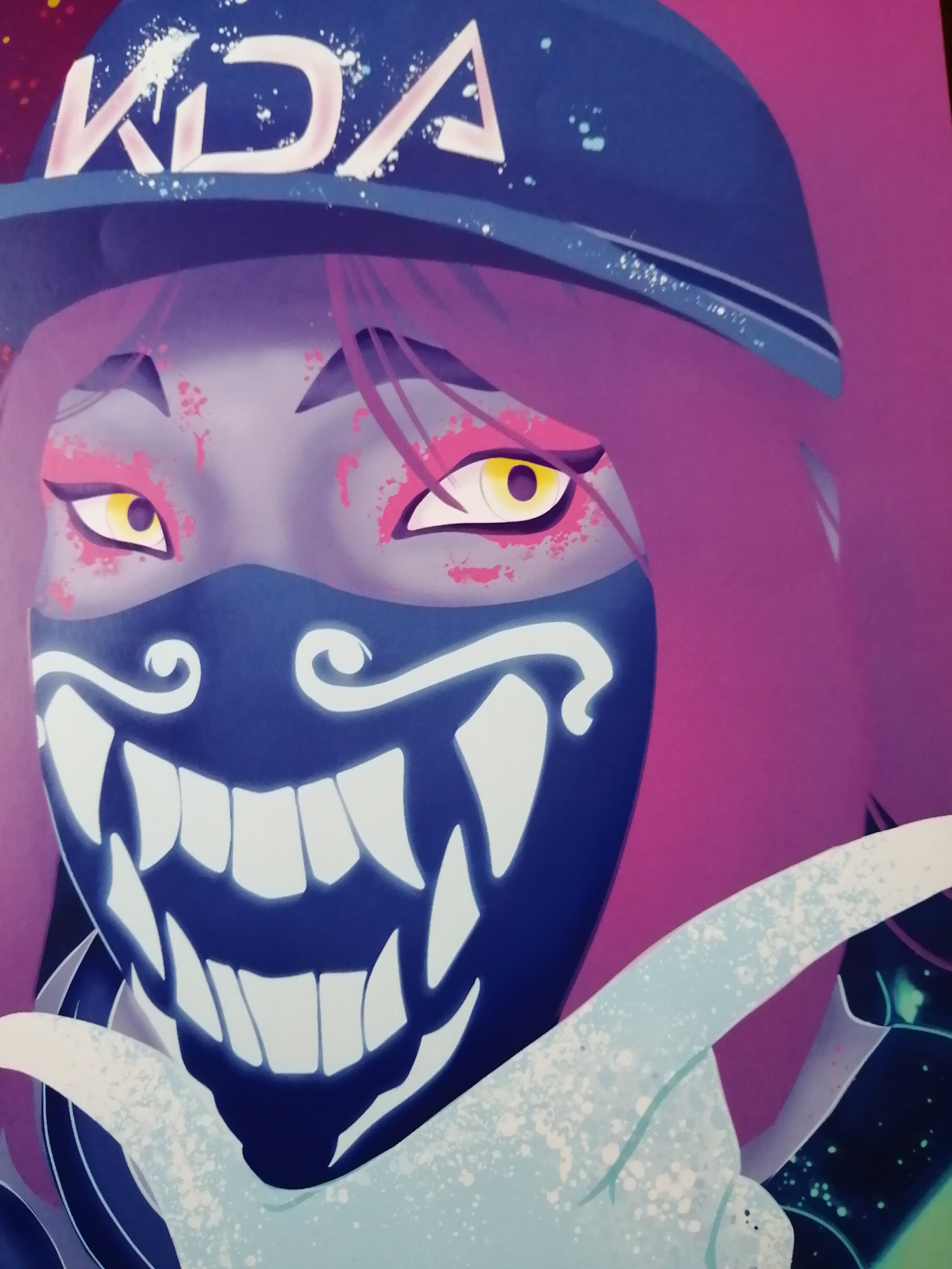 K/DA Akali Pop/star League of Legends Prints Custom - Etsy