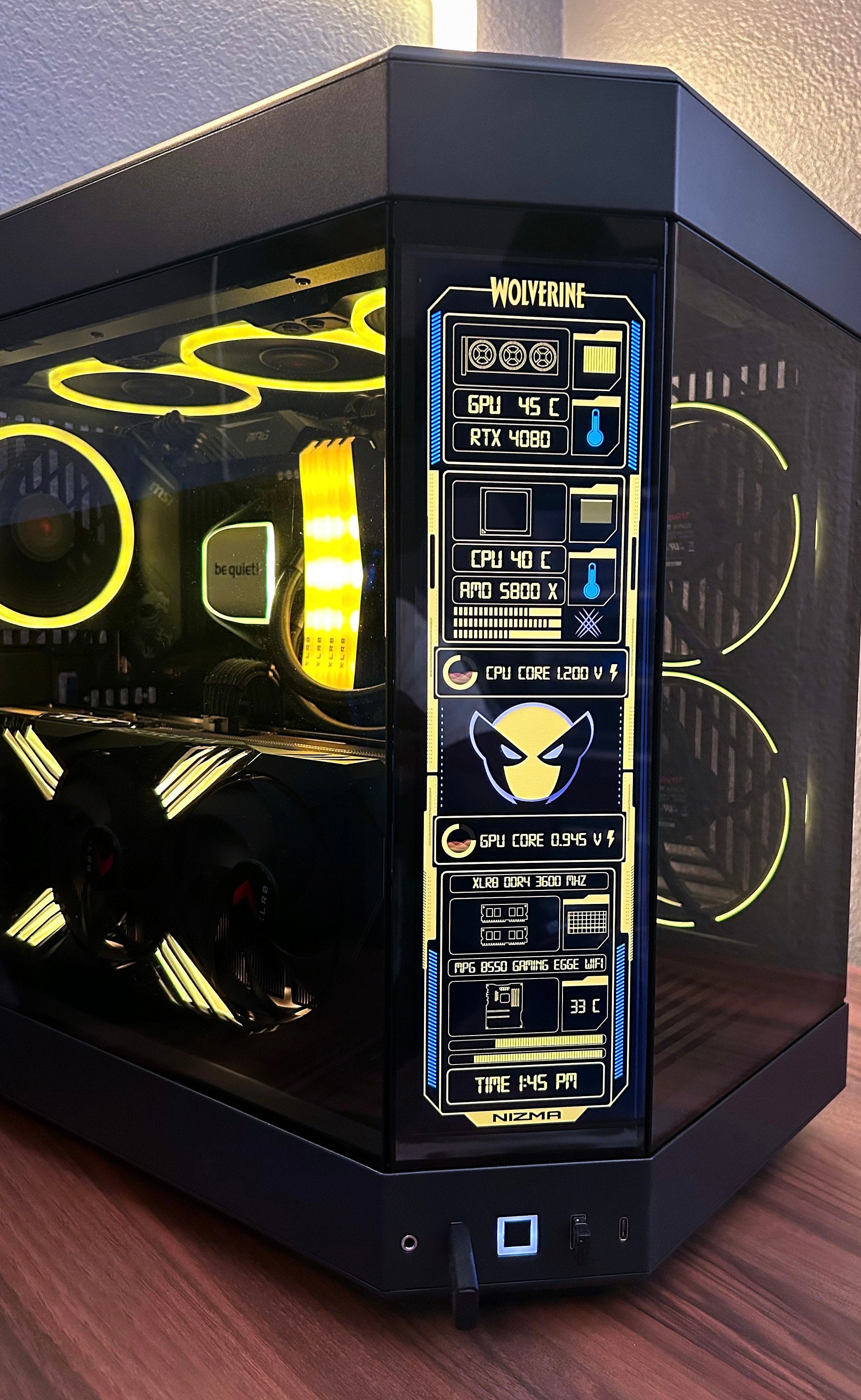 Superhero Themed SENSOR PANEL TEMPLATE 515 X 1920 (12.6" Displays) *for ...