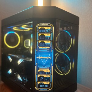 SENSOR PANEL Cyber Yellow Skin/template 515 X 1920 (12.6" Displays ...