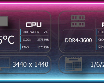 SENSOR PANEL Cyber Purple Skin/template 515 X 1920 12.6 Displays for ...