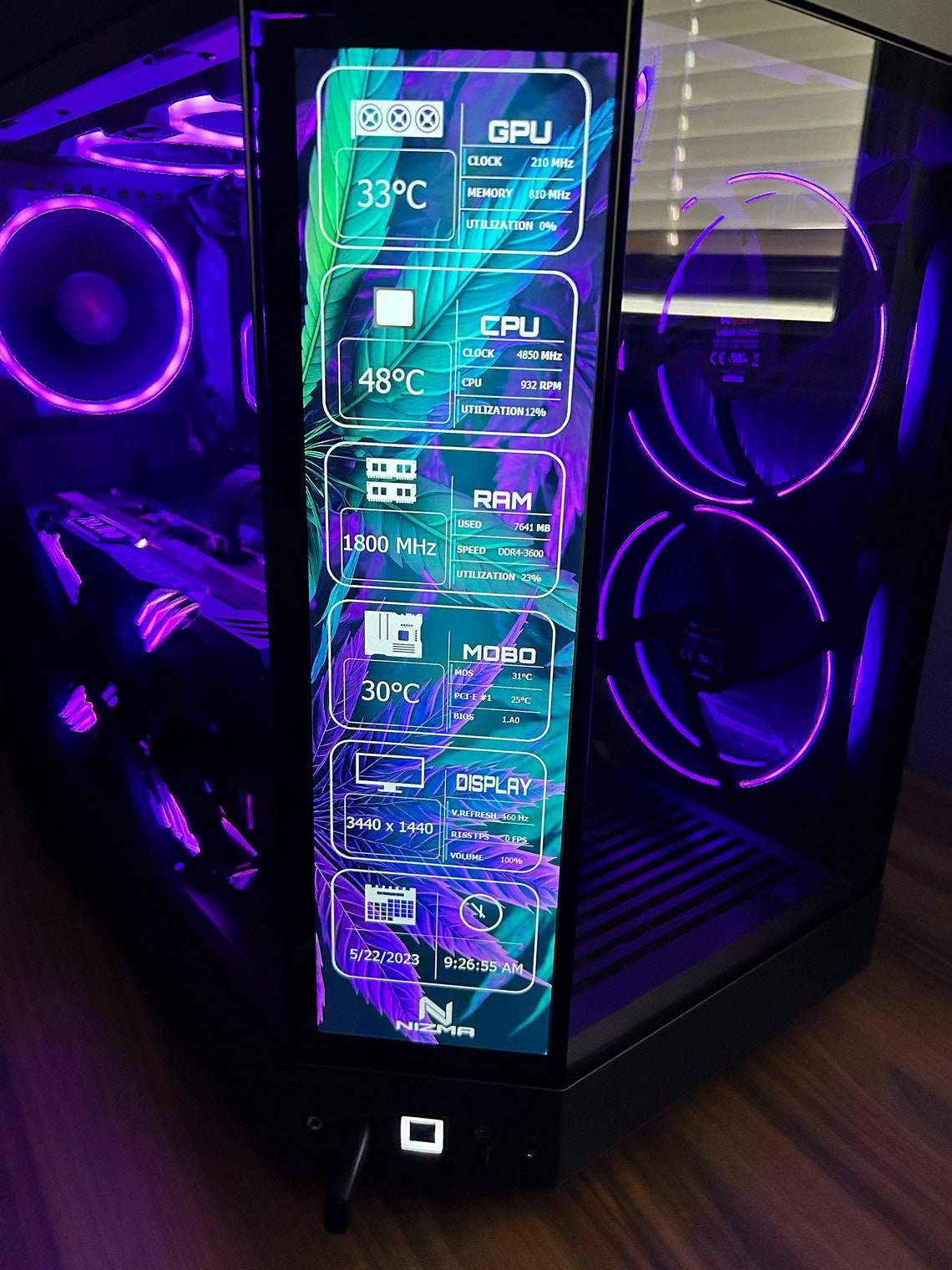 SENSOR PANEL TEMPLATE 515 X 1920 (12.6" Displays) *for Uses With Aida64 ...