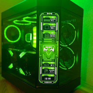 Video Game SENSOR PANEL Templates 2pc + PNG 515 X 1920 (12.6" Displays ...