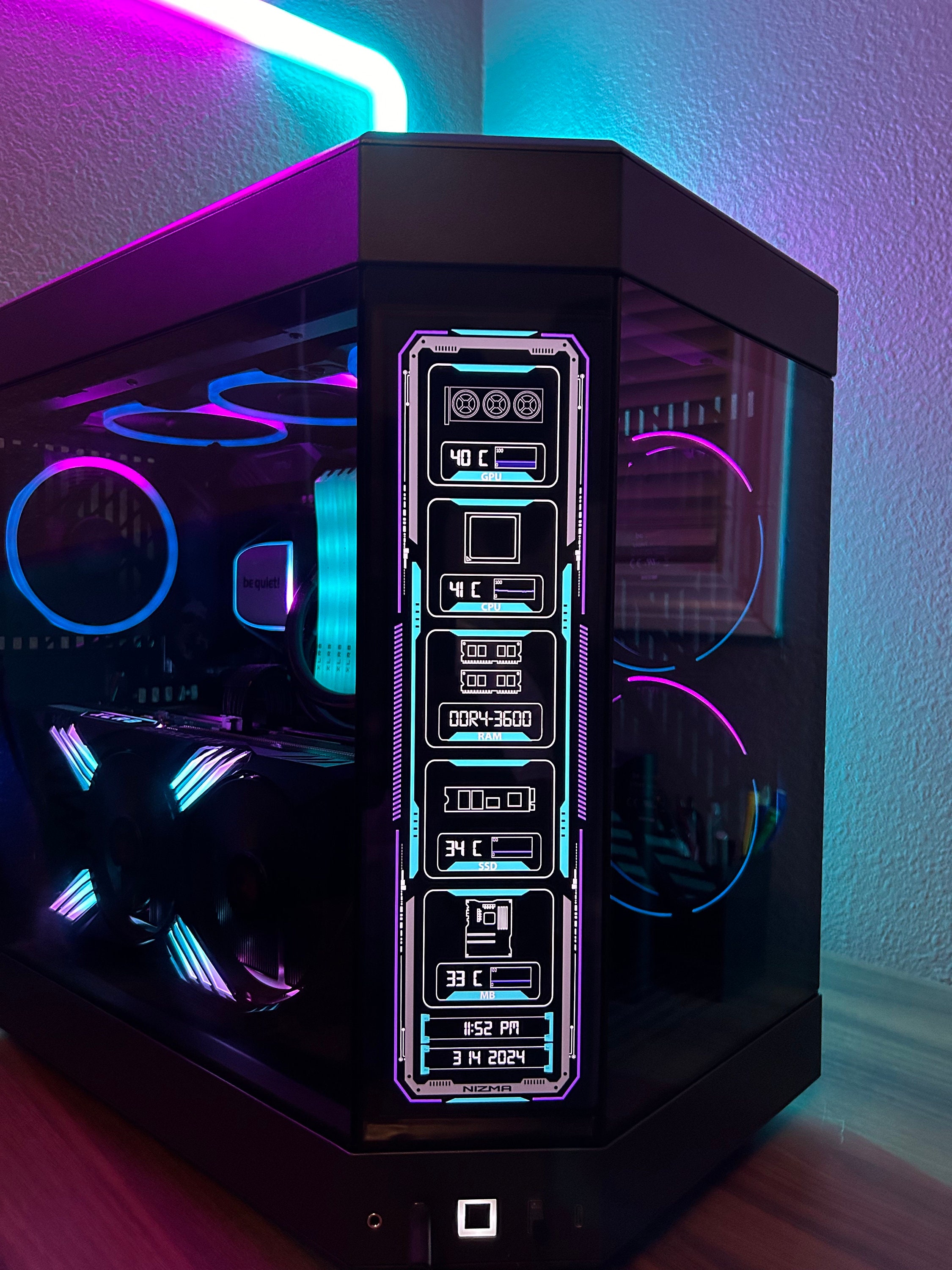 SENSOR PANEL TEMPLATE 515 X 1920 (12.6" Displays) *for Uses With Aida64 ...