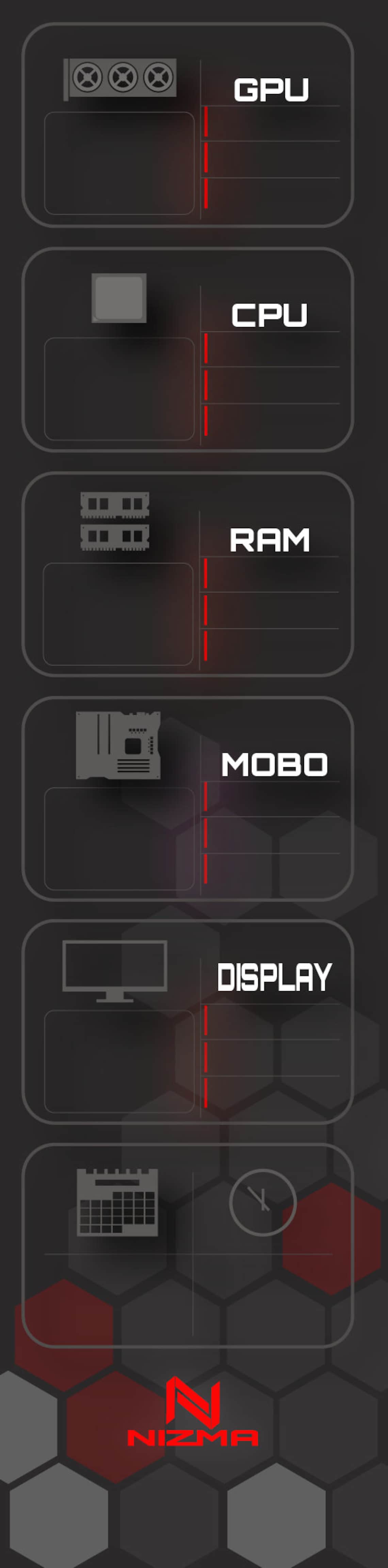 SENSOR PANEL TEMPLATE 515 X 1920 (12.6" Displays) *for Uses With Aida64 ...