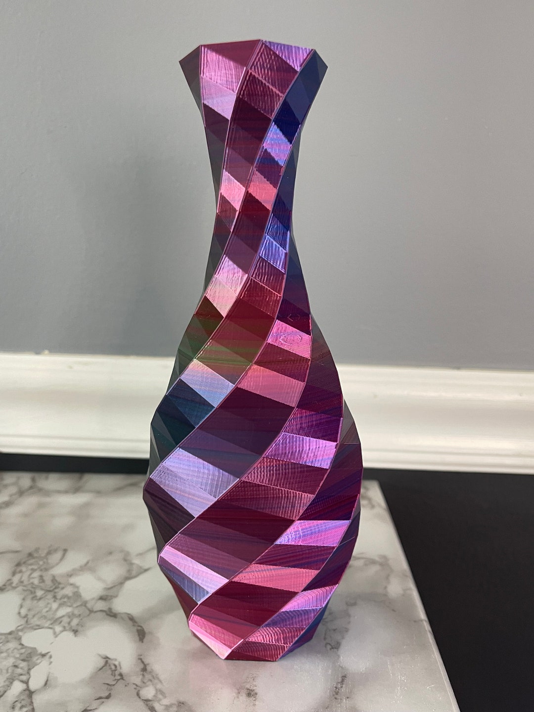NEW!! Ever-evolving Vase; Color Morphing Vase; Color Changing Vase: Multi-color-changing Vase ...
