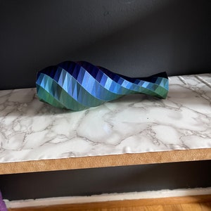 The Original Color Changing, Multicolored 3D Printed Vase: Geometric ...