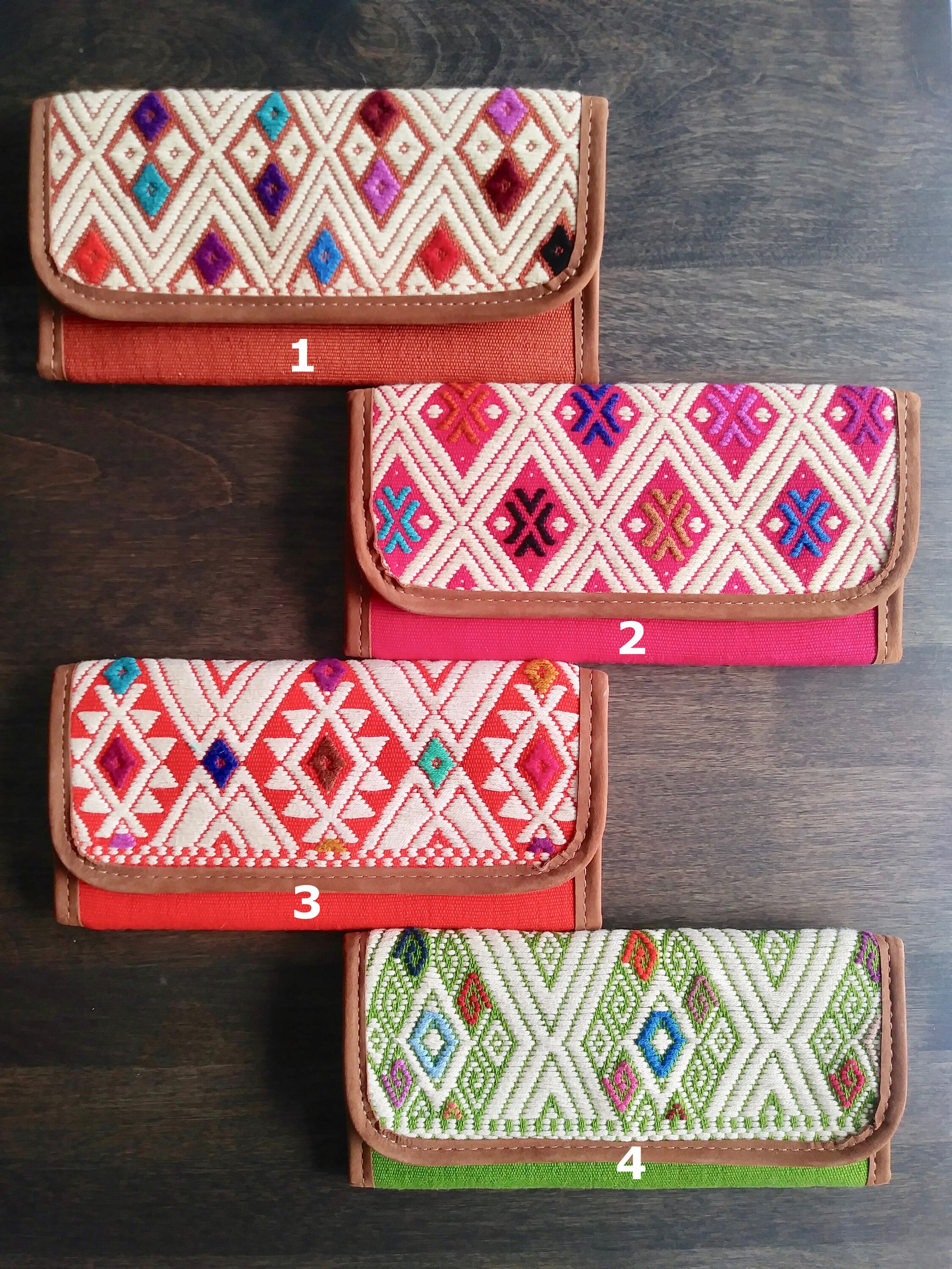 Carteras Artesanales de Mujer Hechas a Mano. Cartera de Mujer - Etsy México