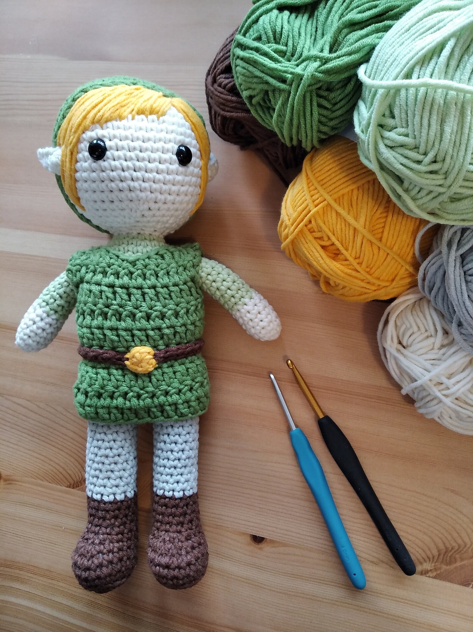 PDF CROCHET PATTERN / Link Legend of Zelda/toon Link - Etsy