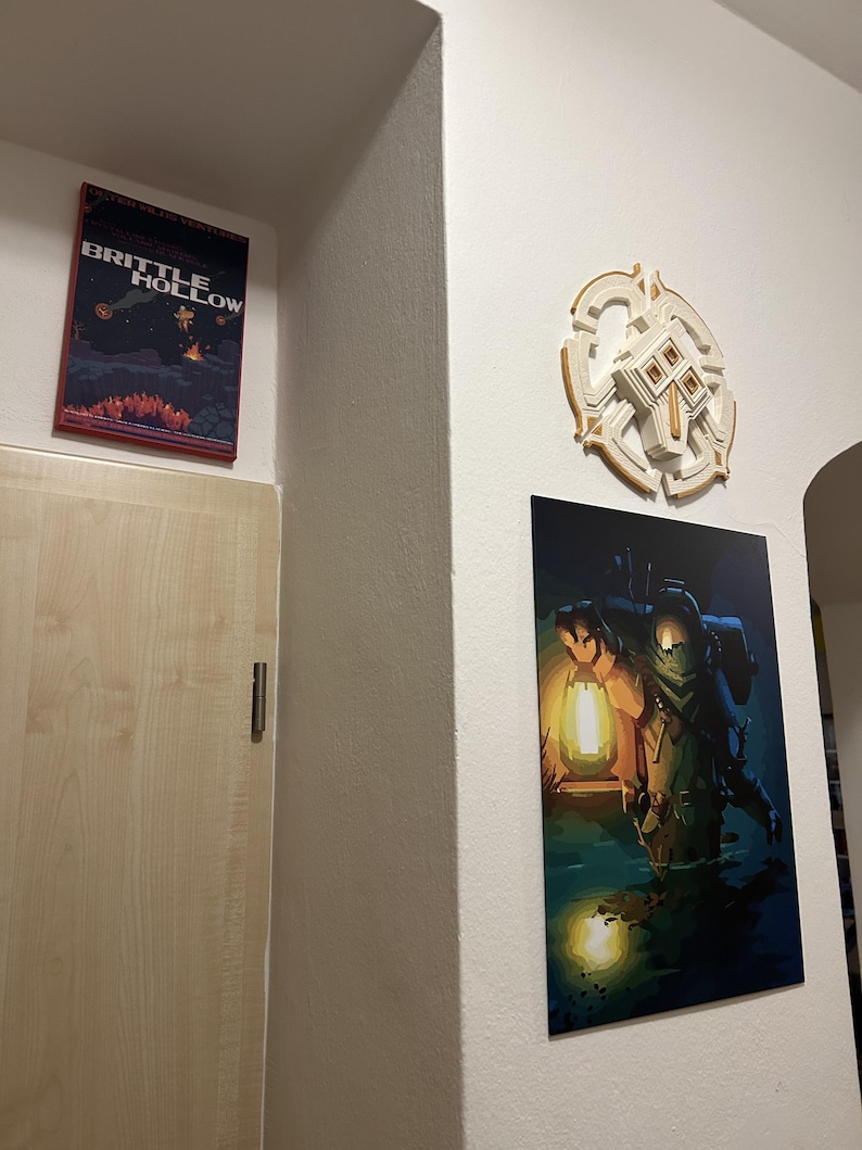 OUTER WILDS - Nomai Mask (wall Decoration) - Etsy