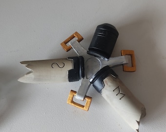 Dishonored Black Bone Charm 3D Print - Etsy