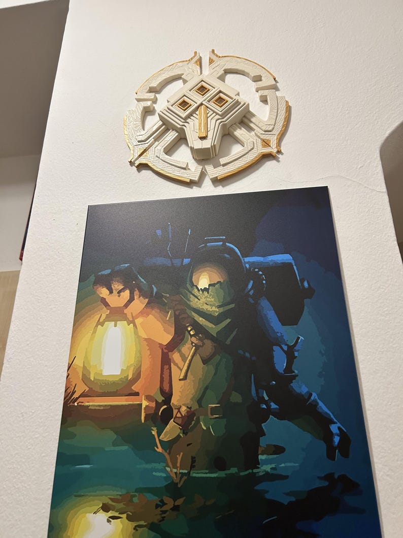 OUTER WILDS - Nomai Mask (wall Decoration) - Etsy