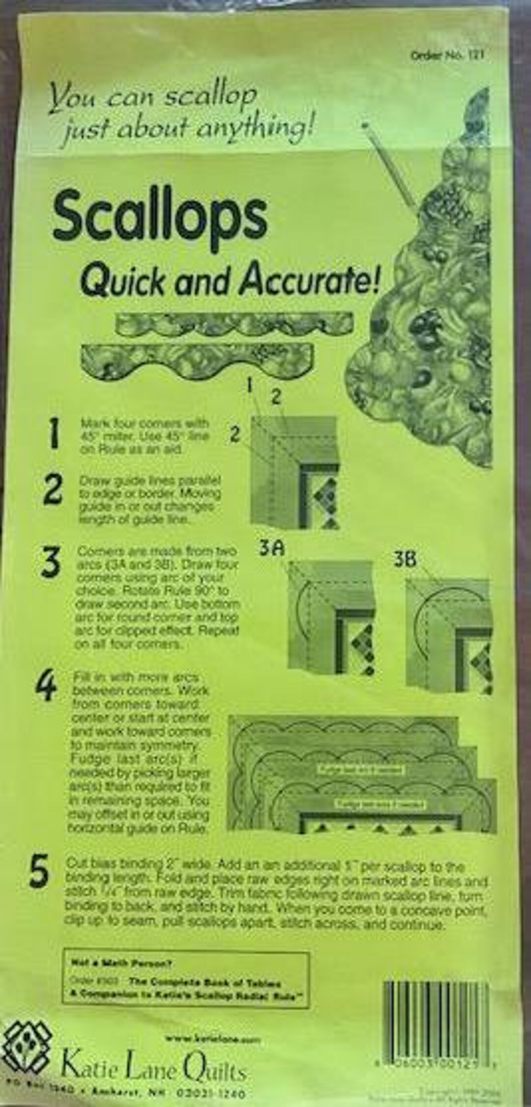 Large Scallop Radial Rule - Etsy