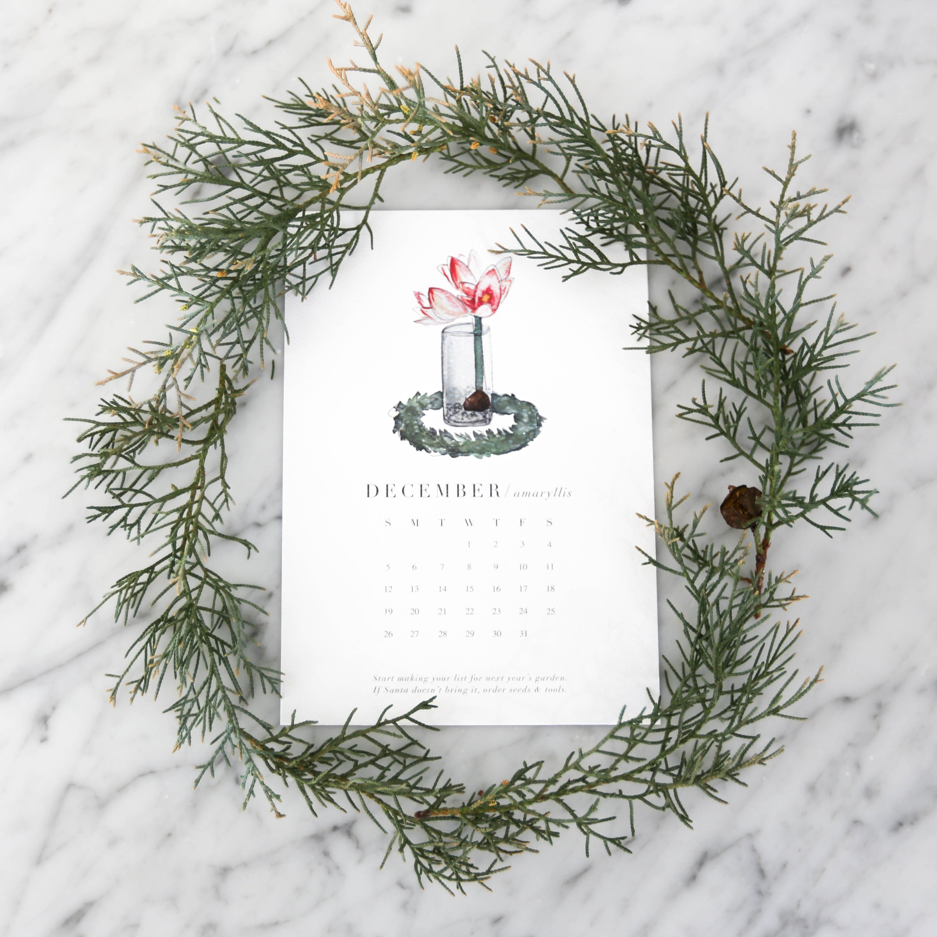 2021 Garden Calendar With Stand - Etsy