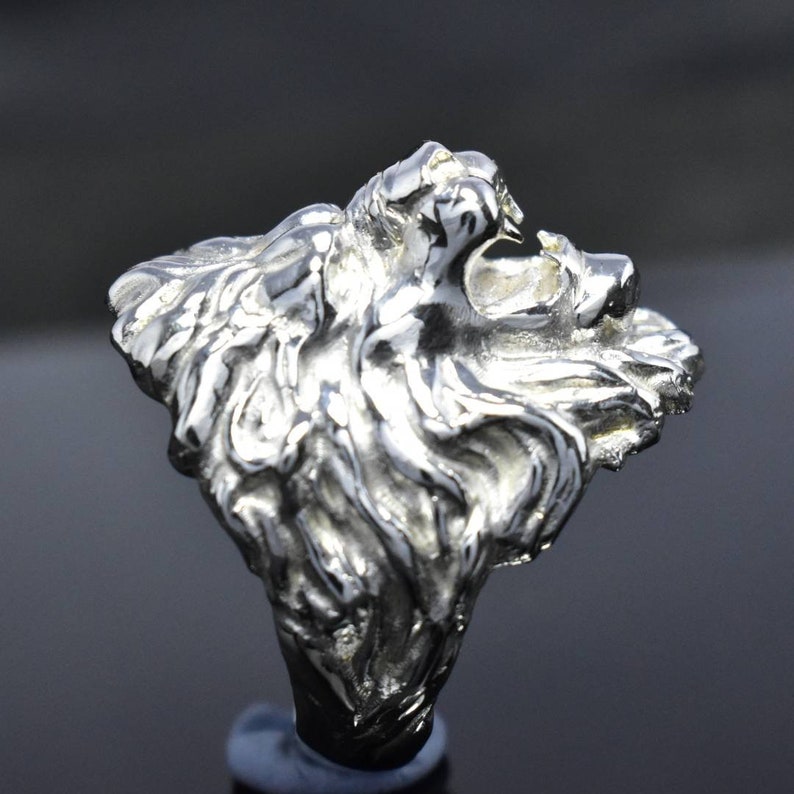 Real 925 Lion Ring Solid Silver - Etsy