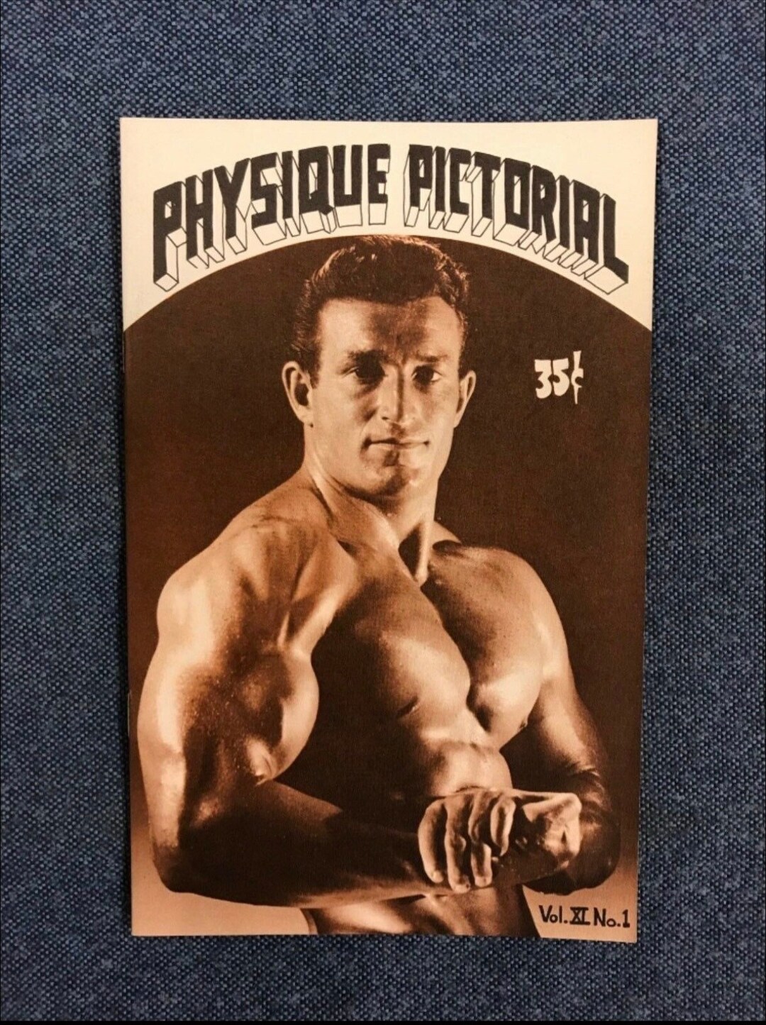 Physique Pictorial Vol.11 No.1 1961 Original Uncirculated Bob Mizer Estate - Etsy