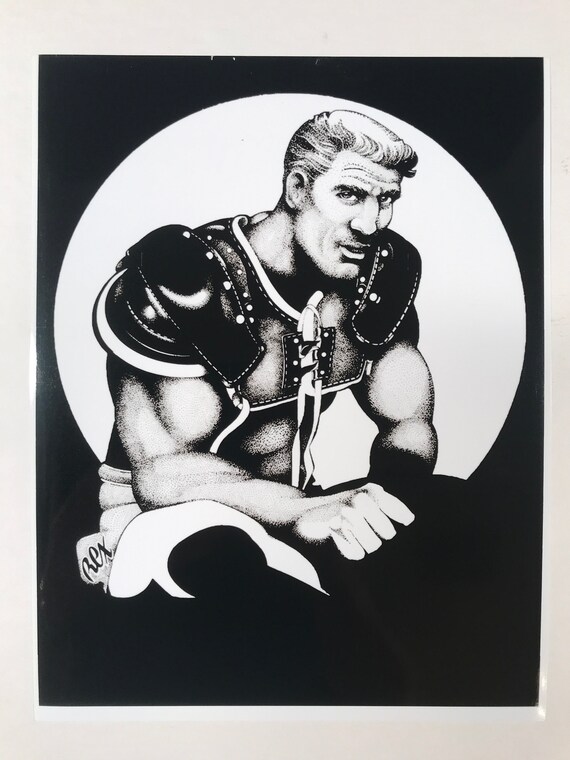 Rare 1983 REX Pointillism Art Print 8.5x11 Football Player - Etsy