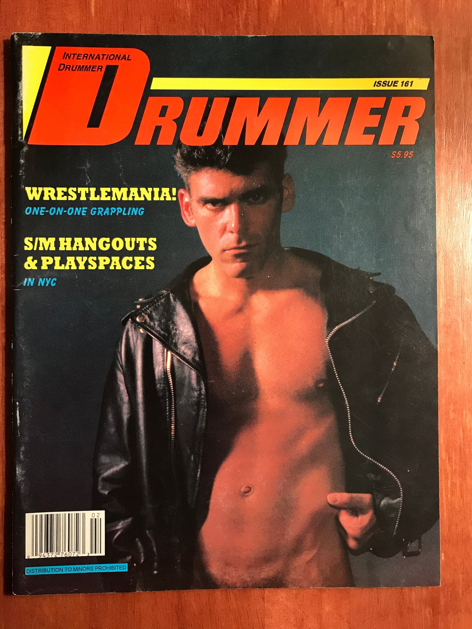 Drummer 161 March 1993 Gay Mens Leather Magazine Etsy