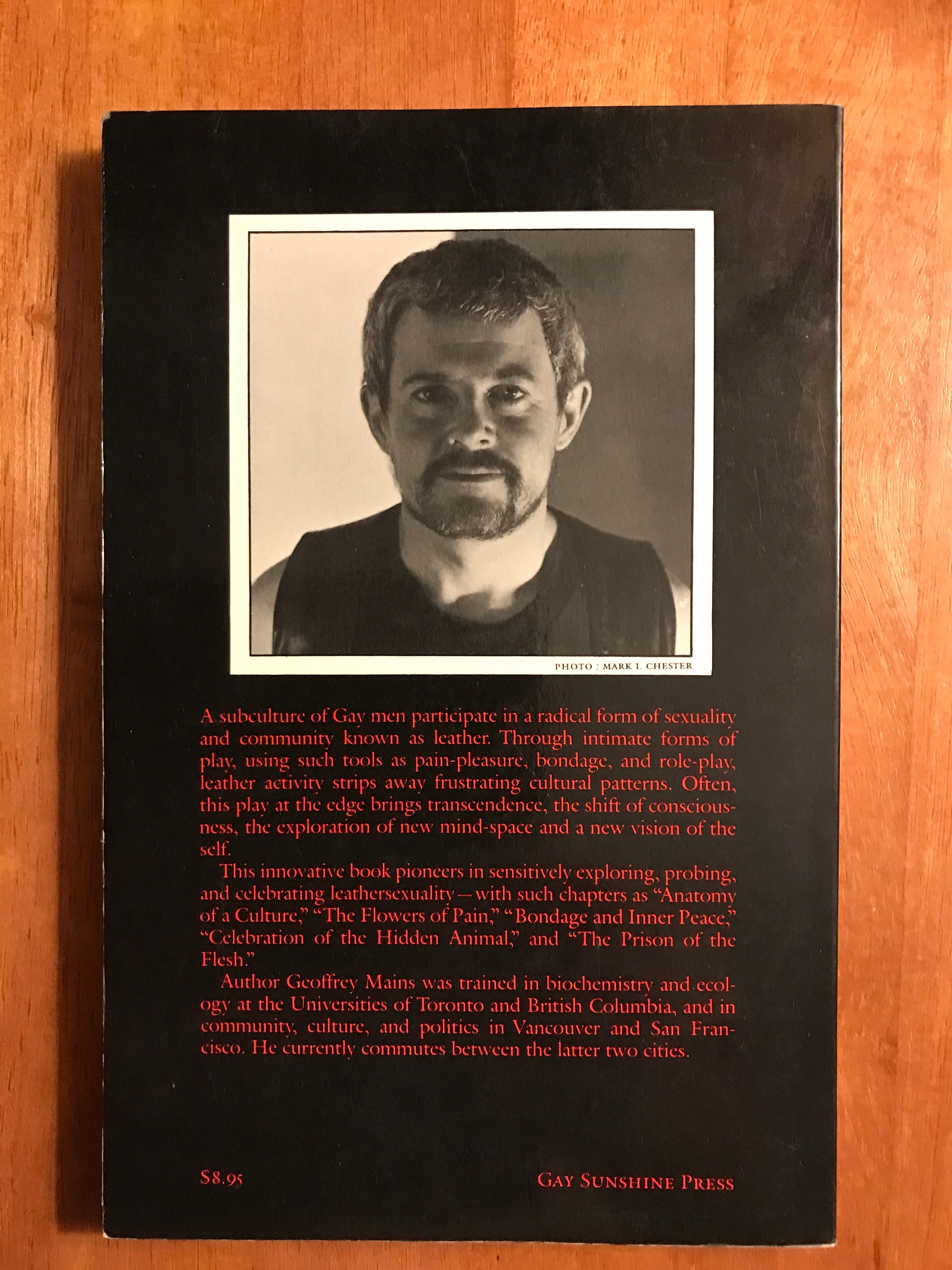 URBAN ABORIGINALS by Geoff Mains 1st Ed. 1984 Gay Sunshine Press ...