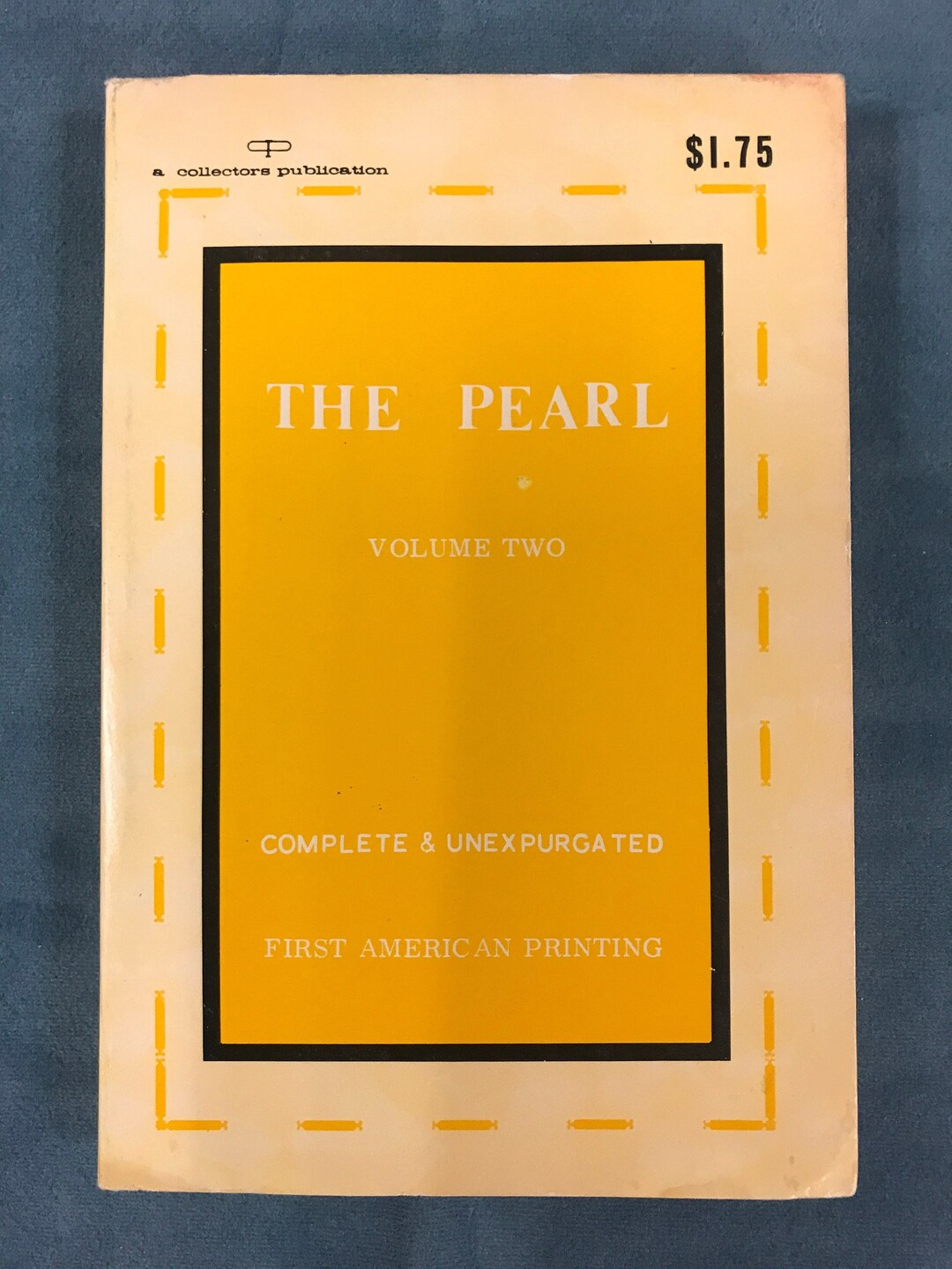 Pulp Book THE PEARL Vol. 2, Collectors Publication 1967 1st Ed. - Etsy