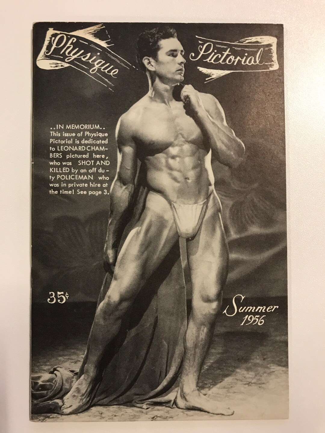 Physique Pictorial Vol.6 No.2 Summer 1956 Uncirculated Bob Mizer Estate - Etsy
