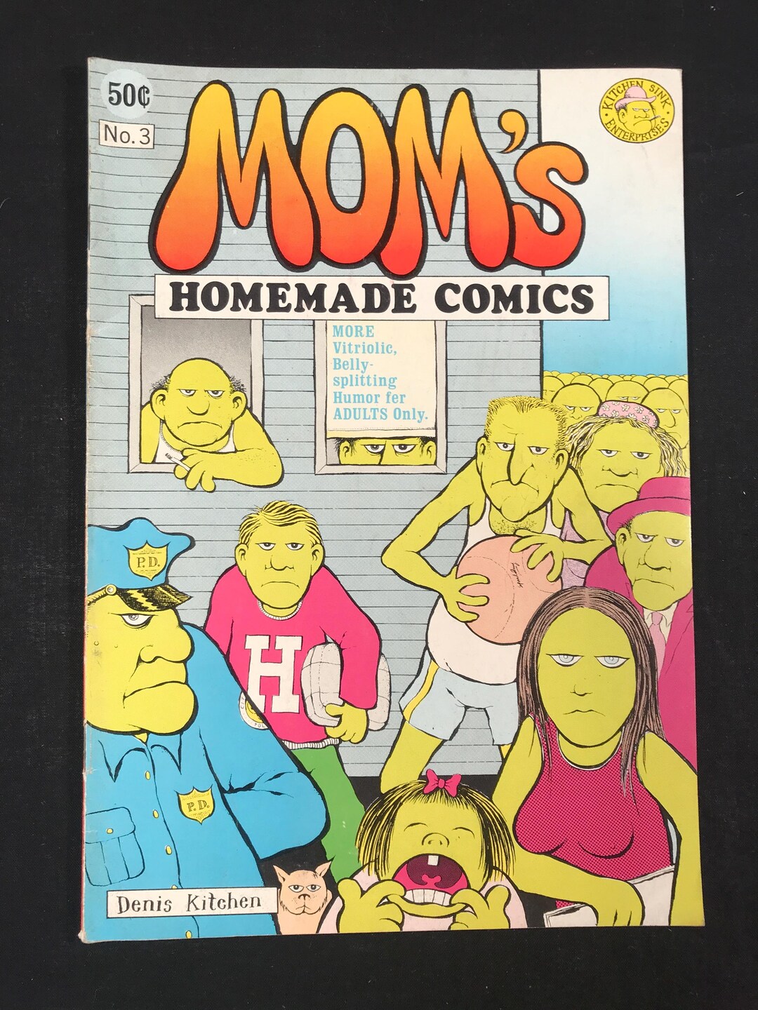 Mom's Homemade Comics #3 Underground Comix - 1st Printing 1971 Kitchen ...