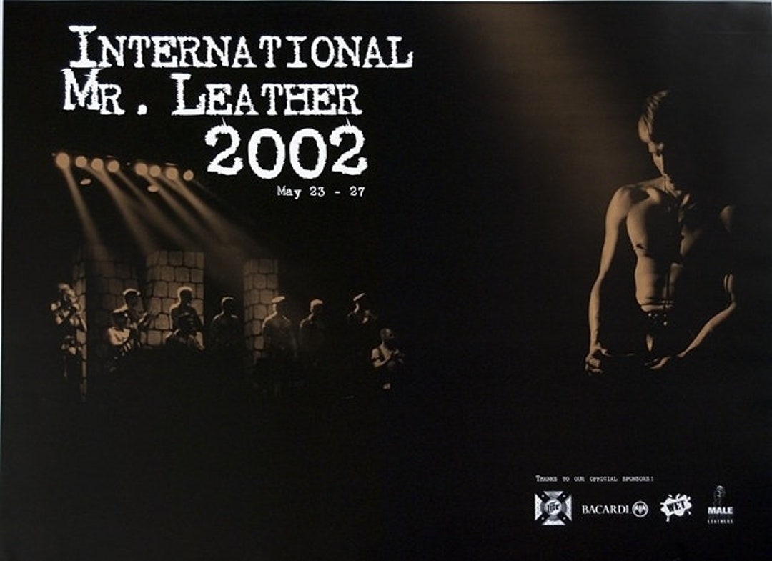 IML International Mr. Leather Poster Chicago 2001 2002 - Etsy