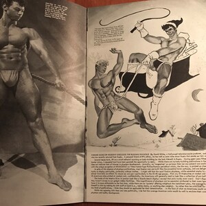 RARE Physique Pictorial Vol.7 No.4 1957 Original Uncirculated Bob Mizer Estate Early Tom of ...