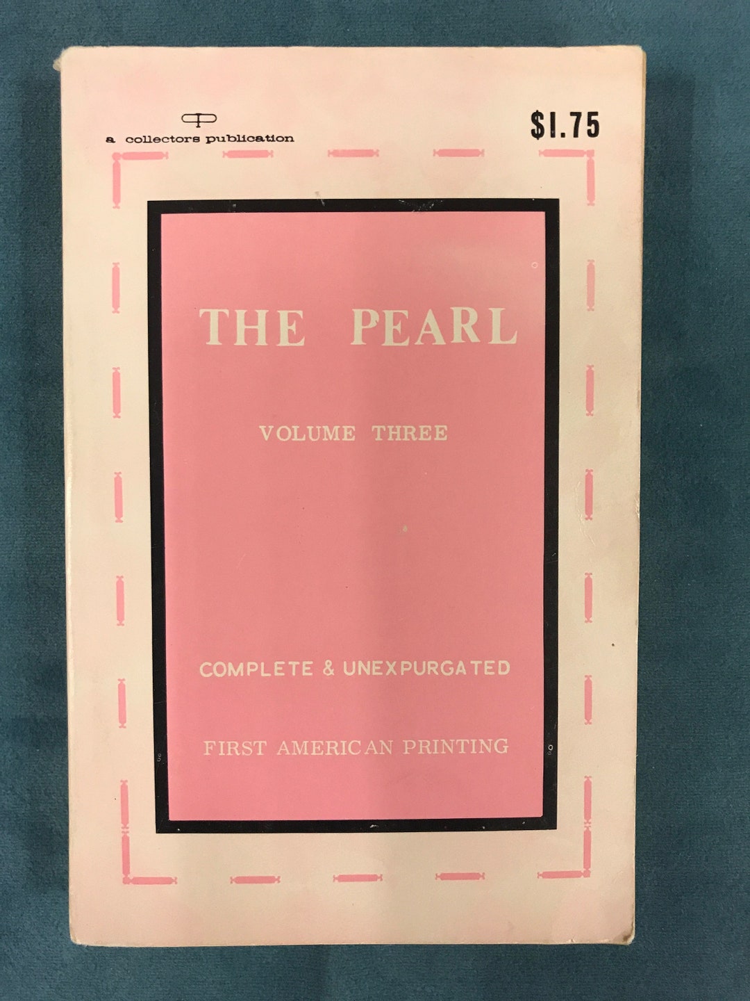 Pulp Book “THE PEARL” Vol. 3, Collector’s Publication 1967 1st Ed. - Etsy