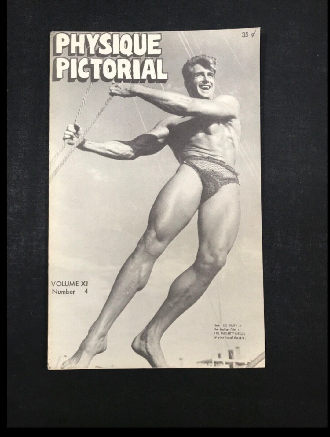 Physique Pictorial Vol.11 No.4 1962 Orig Uncirculated Bob Mizer Estate - Etsy
