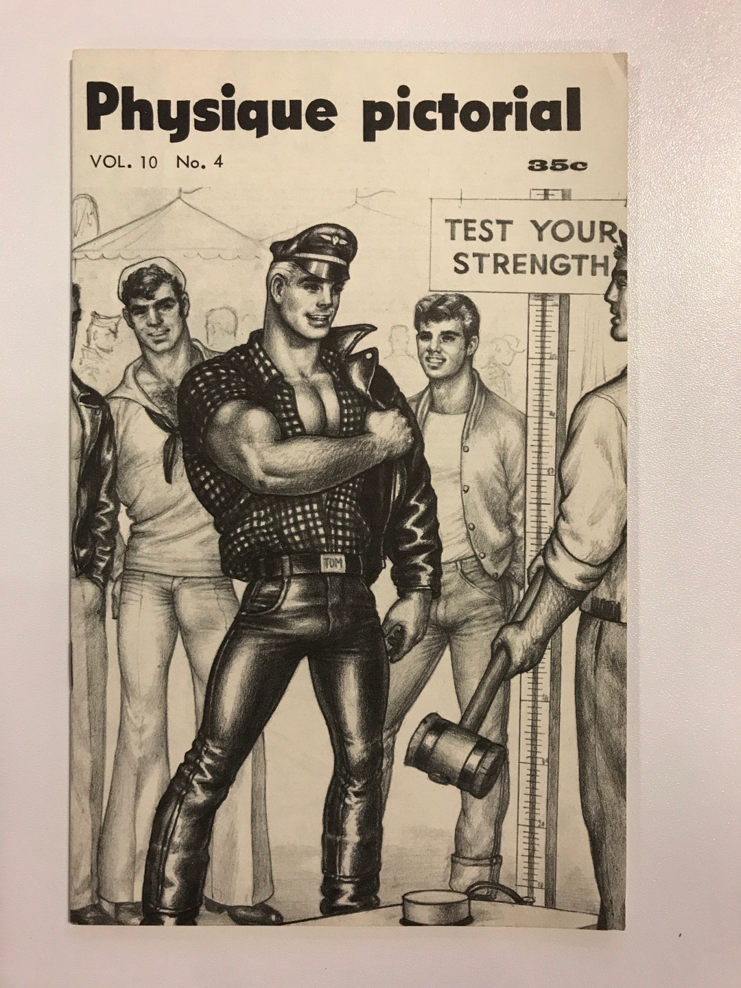 Physique Pictorial Vol.10 No.4 1961 Uncirculated Bob Mizer Estate Tom of Finland Art - Etsy