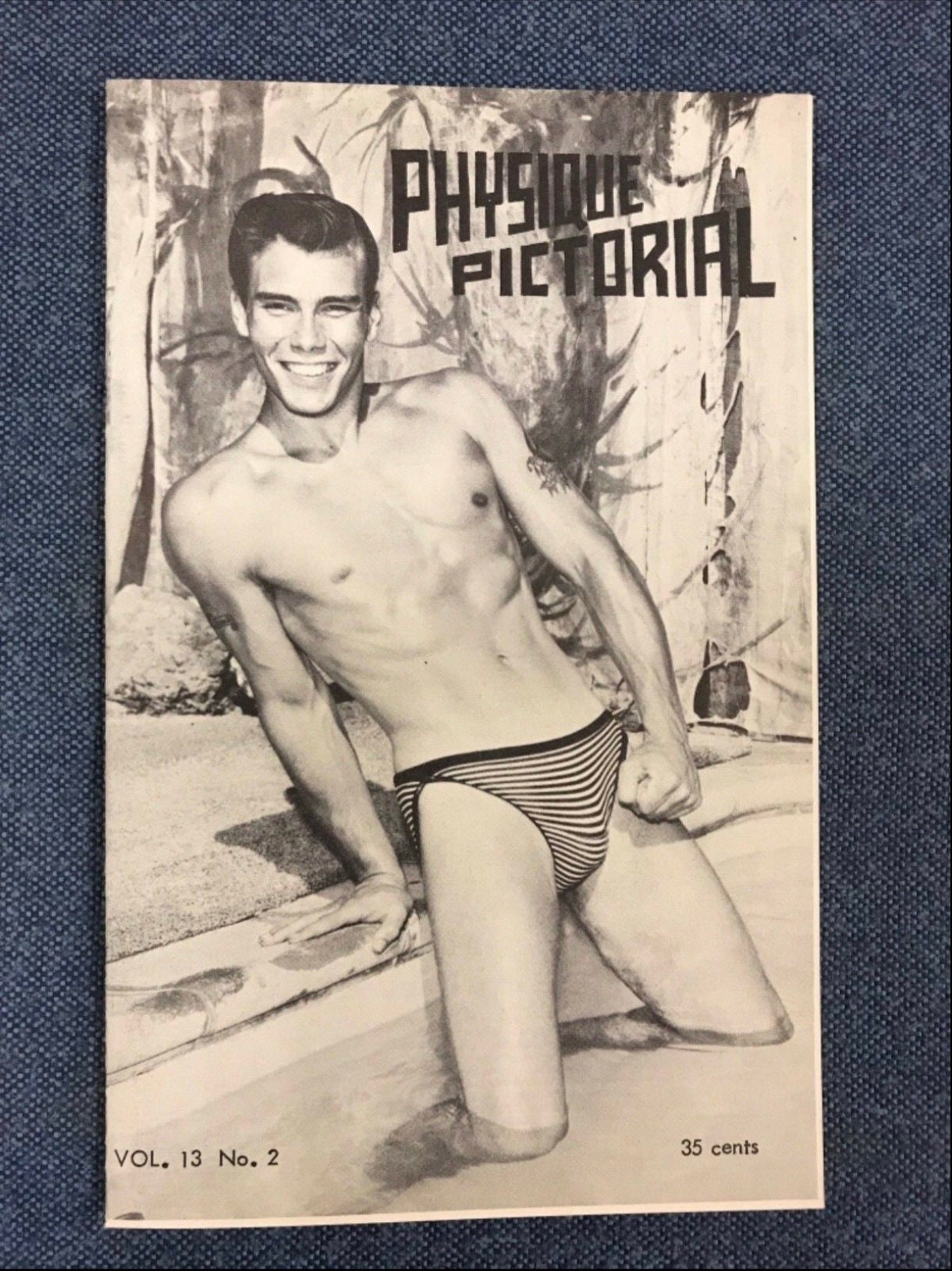 Physique Pictorial Vol.13 No.2 Dec. 1963 Orig MINT Uncirculated Bob Mizer Estate - Etsy