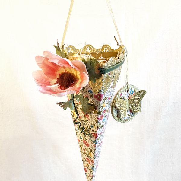 Victorian Paper Cone - Etsy