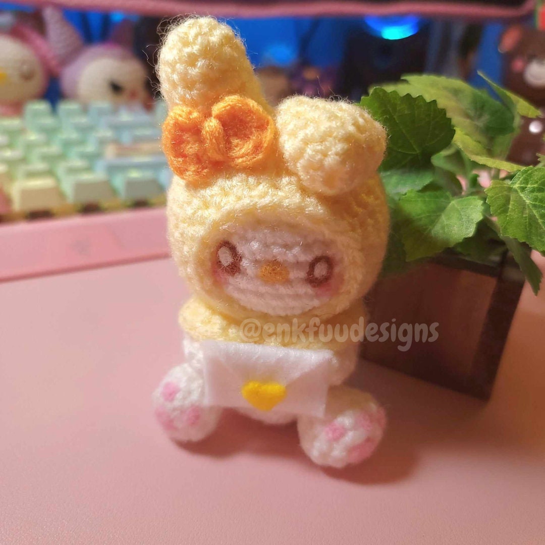 Adopt Me Yellow Melody Plushie Only One Available Cute Crochet Plush ...