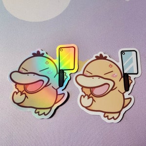 Cute but Deadly Poke Vol.1 Holographic Stickers Cute Stickers Kawaii ...