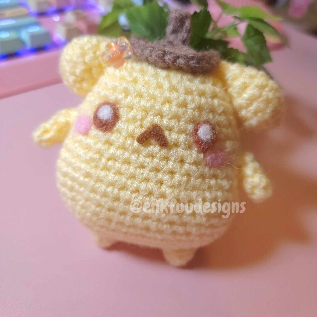 Adopt Me Pompom Plush Only One Available Cute Crochet Plush Cute ...