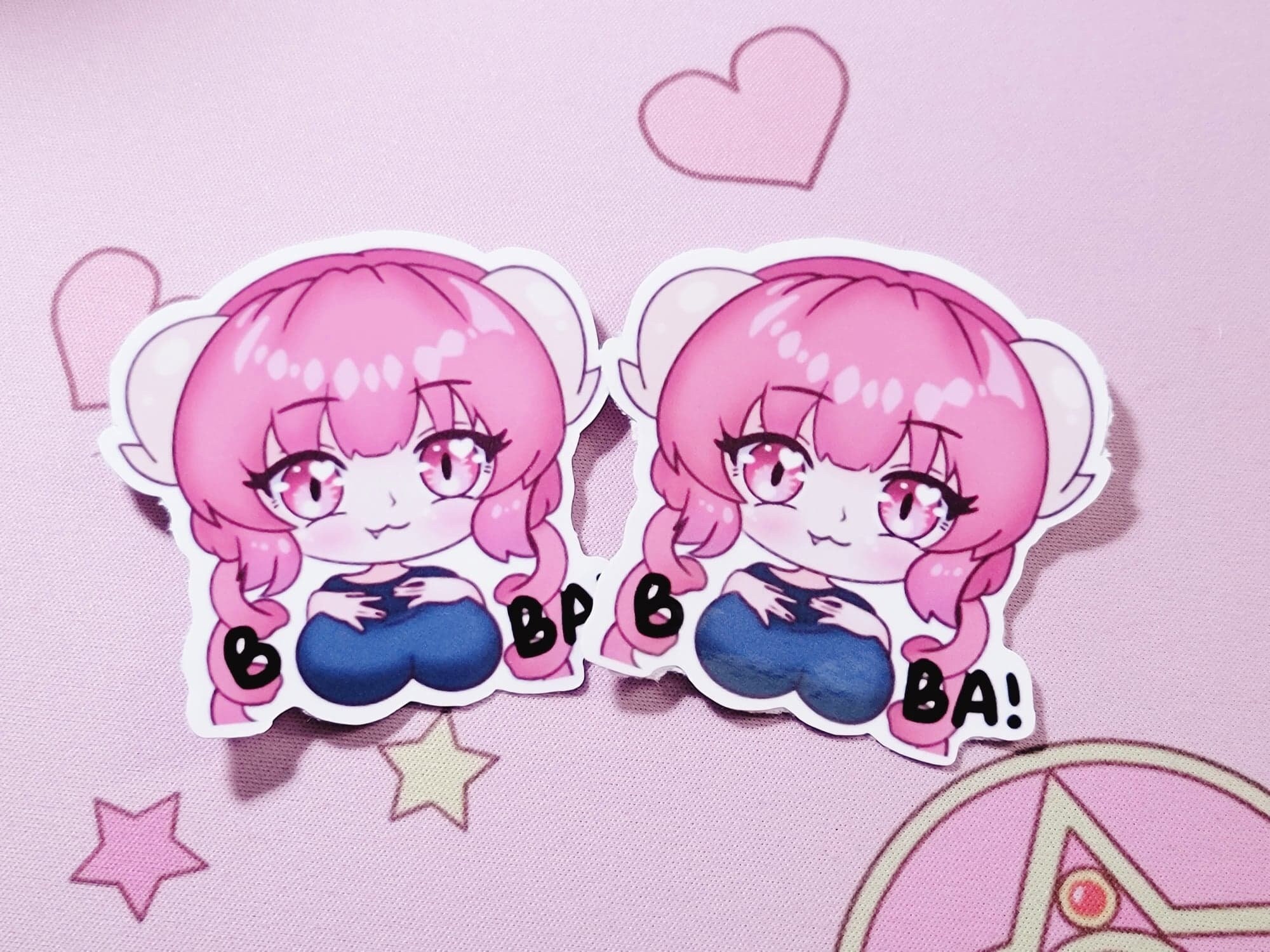 Booba Anime Girl Sticker Dragon Anime Girl Sticker Ecchi Etsy India