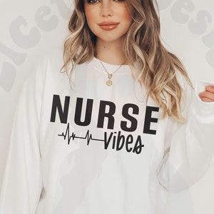 Nurse Vibes Svg, Nurse Svg, Funny Svg, Nurse Life Svg, Nurse ...
