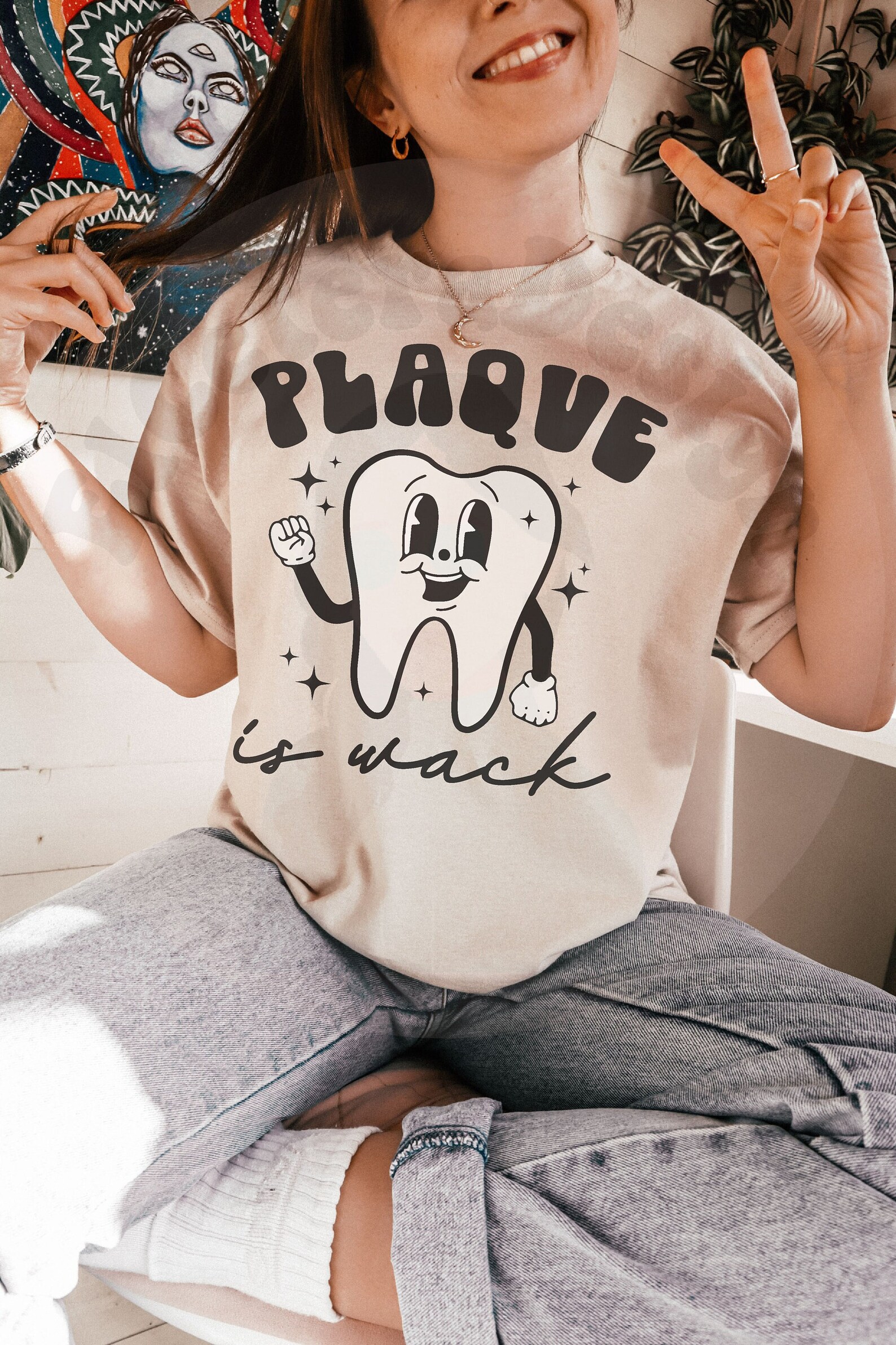 Plaque is Wack Funny Dental Svg Cut File Png Sublimation - Etsy Canada