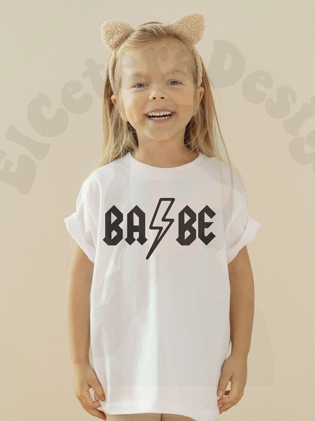 Babe Lighting Bolt Svg Cut File Cricut Png Sublimation Design, Kids ...